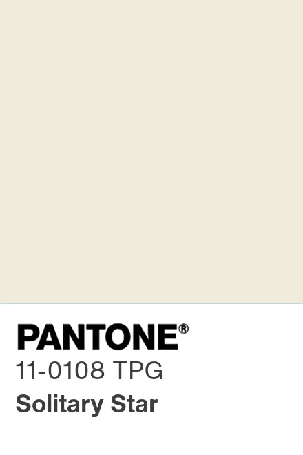 PANTONE 11-0108 TPG Solitary Star - Pantone色号库|Pantone潘通中国官网
