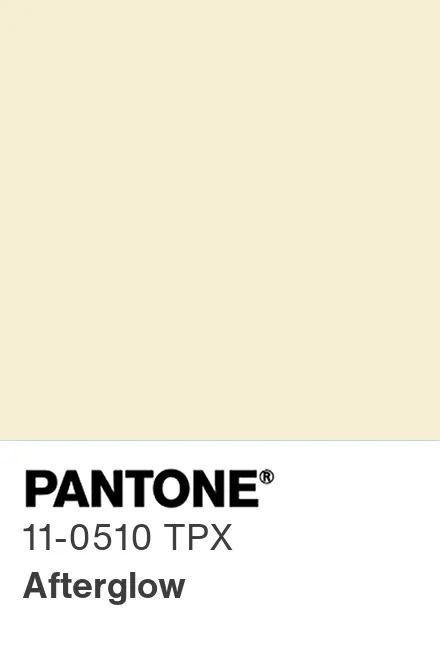 PANTONE 11-0510 TPG Afterglow - Pantone色号库|Pantone潘通中国官网
