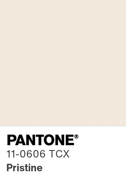 PANTONE 11-0606 TCX Pristine - Pantone色号库|Pantone潘通中国官网