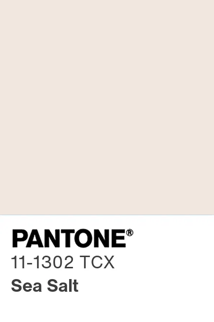PANTONE 11-1302 TCX Sea Salt - Pantone色号库|Pantone潘通中国官网