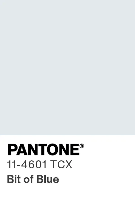 PANTONE 11-4601 TCX Bit of Blue - Pantone色号库|Pantone潘通中国官网