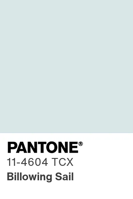 PANTONE 11-4604 TCX Billowing Sail - Pantone色号库|Pantone潘通中国官网