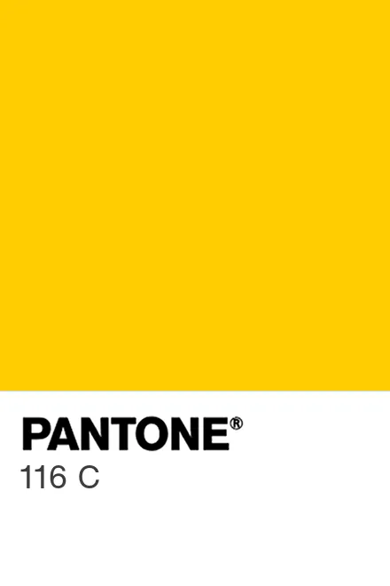 PANTONE 116 C - Pantone色号库|Pantone潘通中国官网