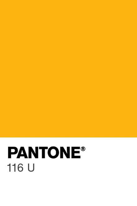 PANTONE 116 U - Pantone色号库|Pantone潘通中国官网