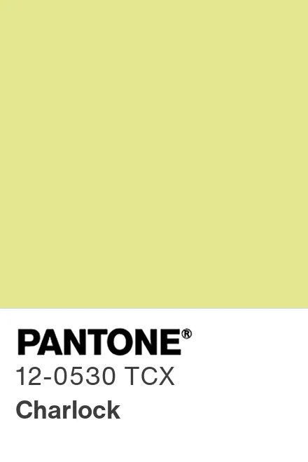 PANTONE 12-0530 TCX Charlock - Pantone色号库|Pantone潘通中国官网