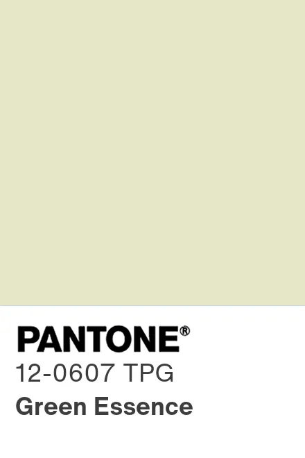 PANTONE 12-0607 TPG Green Essence - Pantone色号库|Pantone潘通中国官网
