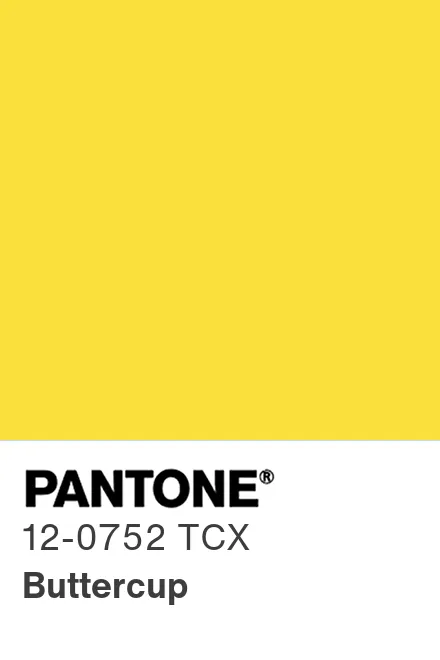 PANTONE 12-0752 TCX Buttercup - Pantone色号库|Pantone潘通中国官网