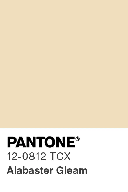 PANTONE 12-0812 TCX Alabaster Gleam - Pantone色号库|Pantone潘通中国官网