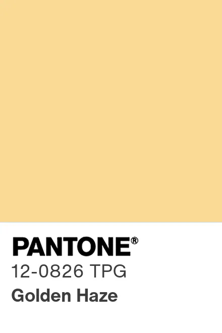 PANTONE 12-0826 TPG Golden Haze - Pantone色号库|Pantone潘通中国官网