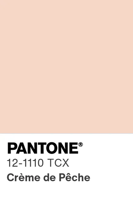 PANTONE 12-1110 TCX Crème de Pêche - Pantone色号库|Pantone潘通中国官网
