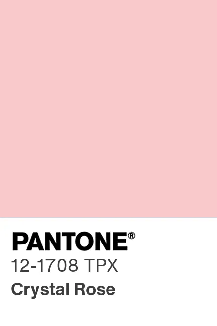 PANTONE 12-1708 TPG Crystal Rose - Pantone色号库|Pantone潘通中国官网