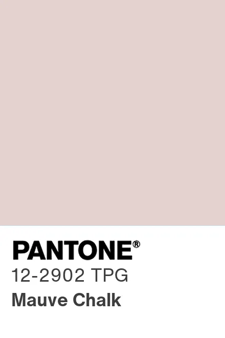 PANTONE 12-2902 TPG Mauve Chalk - Pantone色号库|Pantone潘通中国官网