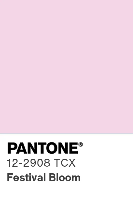 PANTONE 12-2908 TCX Festival Bloom - Pantone色号库|Pantone潘通中国官网