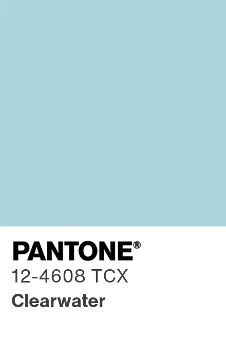 PANTONE 12-4608 TCX Clearwater - Pantone色号库|Pantone潘通中国官网