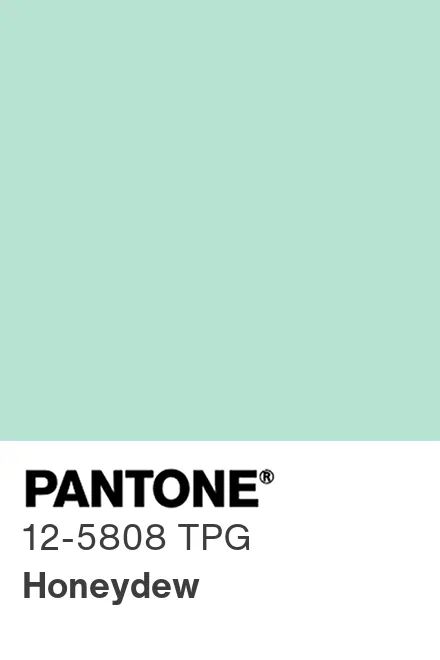 PANTONE 12-5808 TPG Honeydew - Pantone色号库|Pantone潘通中国官网