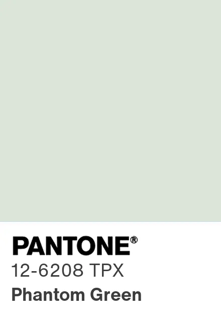 PANTONE 12-6208 TPG Phantom Green - Pantone色号库|Pantone潘通中国官网