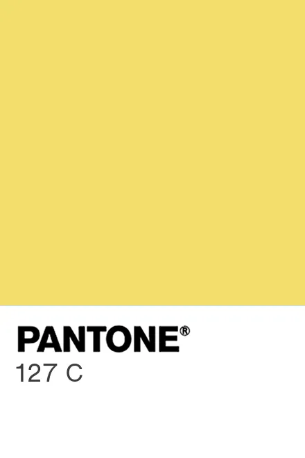 PANTONE 127 C - Pantone色号库|Pantone潘通中国官网