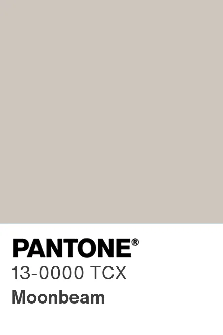 PANTONE 13-0000 TCX Moonbeam - Pantone色号库|Pantone潘通中国官网