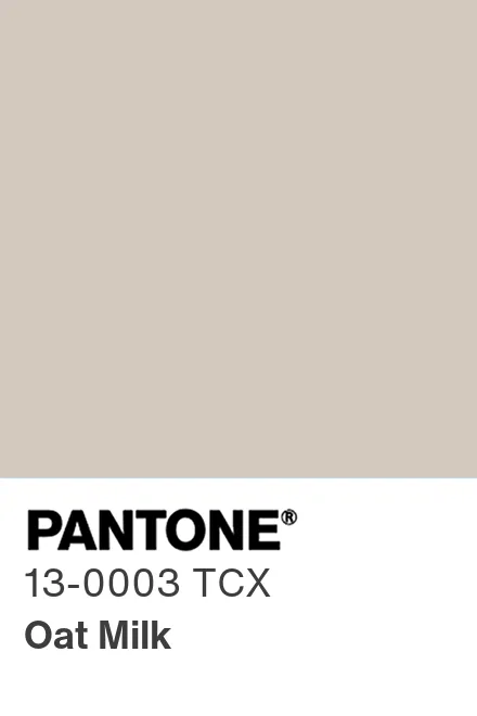 PANTONE 13-0003 TCX Oat Milk - Pantone色号库|Pantone潘通中国官网