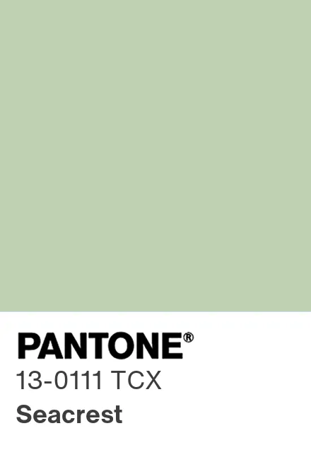 PANTONE 13-0111 TCX Seacrest - Pantone色号库|Pantone潘通中国官网
