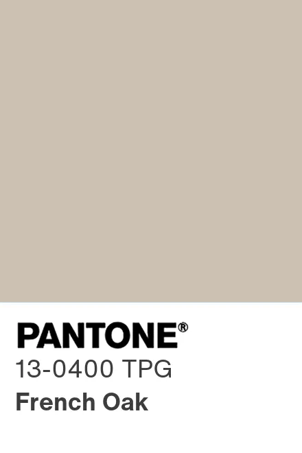 PANTONE 13-0400 TPG French Oak - Pantone色号库|Pantone潘通中国官网