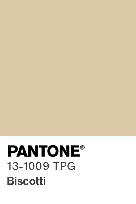 PANTONE 13-1009 TPG Biscotti - Pantone色号库|Pantone潘通中国官网