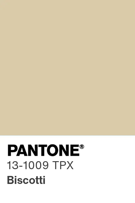 PANTONE 13-1009 TPG Biscotti - Pantone色号库|Pantone潘通中国官网