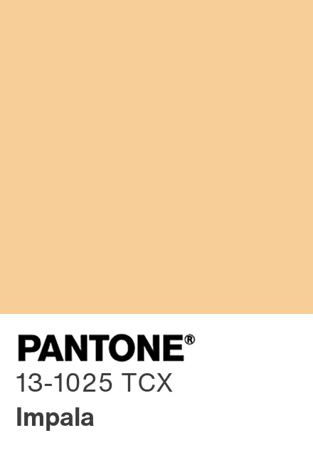 PANTONE 13-1025 TCX Impala - Pantone色号库|Pantone潘通中国官网