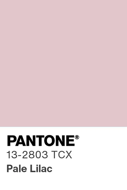 Pantone 13 2803 Tcx Pale Lilac Pantone色号库 Pantone潘通中国官网