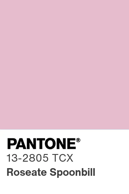 PANTONE 13-2805 TCX Roseate Spoonbill - Pantone色号库|Pantone潘通中国官网