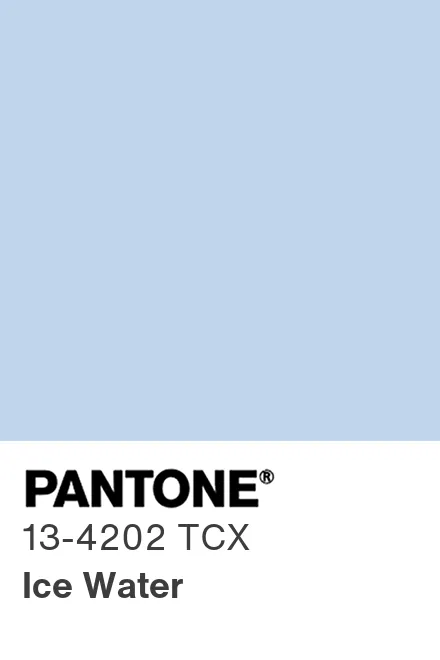 PANTONE 13-4202 TCX Ice Water - Pantone色号库|Pantone潘通中国官网