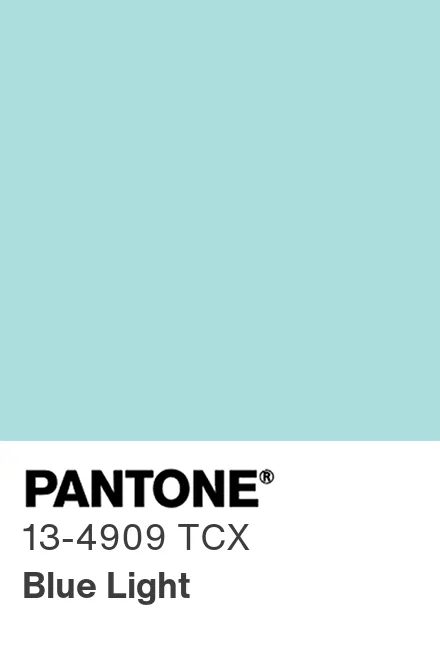 PANTONE 13-4909 TCX Blue Light - Pantone色号库|Pantone潘通中国官网