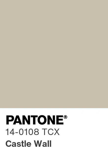 PANTONE 14-0108 TCX Castle Wall - Pantone色号库|Pantone潘通中国官网 PANTONE 14-0108 TCX Castle Wall - Pantone色号库|Pantone潘通中国官网