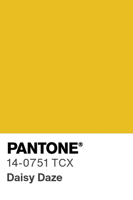 PANTONE 14-0751 TCX Daisy Daze - Pantone色号库|Pantone潘通中国官网