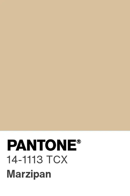 PANTONE 14-1113 TCX Marzipan - Pantone色号库|Pantone潘通中国官网