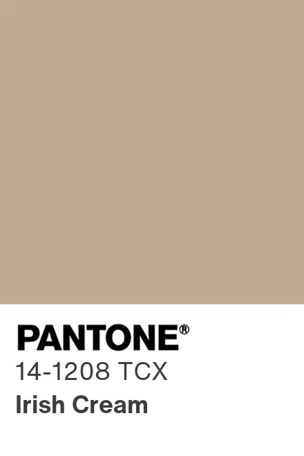 PANTONE 14-1208 TCX Irish Cream - Pantone色号库|Pantone潘通中国官网