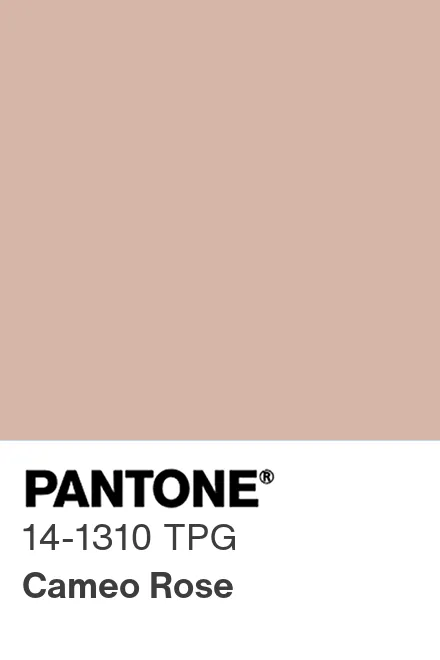 PANTONE 14-1310 TPG Cameo Rose - Pantone色号库|Pantone潘通中国官网