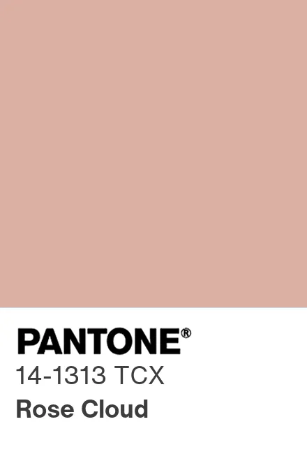 PANTONE 14-1313 TCX Rose Cloud - Pantone色号库|Pantone潘通中国官网