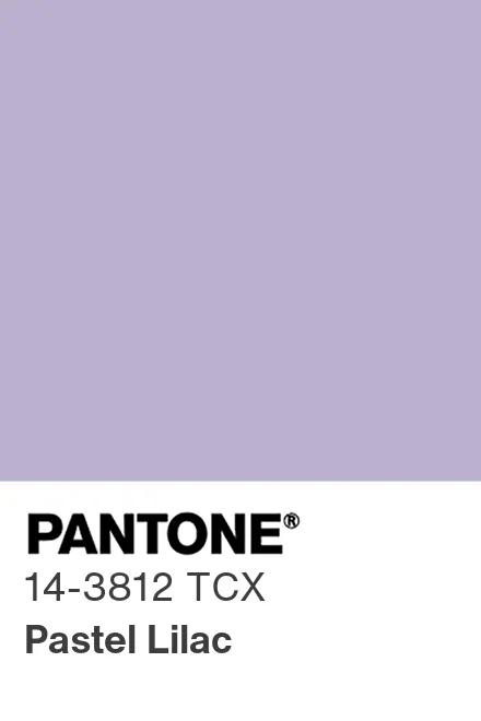 PANTONE 14-3812 TCX Pastel Lilac - Pantone色号库|Pantone潘通中国官网