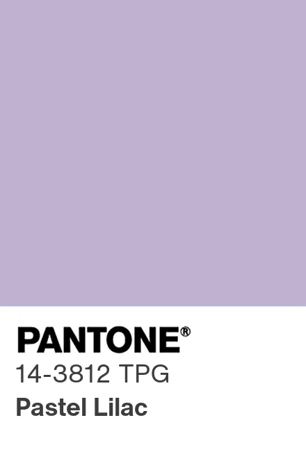 PANTONE 14-3812 TPG Pastel Lilac - Pantone色号库|Pantone潘通中国官网