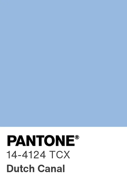 PANTONE 14-4124 TCX Dutch Canal - Pantone色号库|Pantone潘通中国官网
