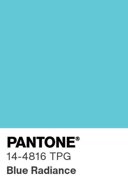 PANTONE 14-4816 TPG Blue Radiance - Pantone色号库|Pantone潘通中国官网