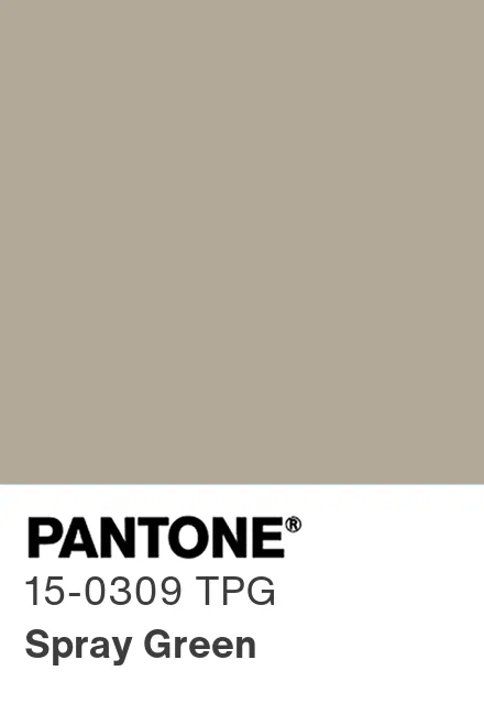 PANTONE 15-0309 TPG Spray Green - Pantone色号库|Pantone潘通中国官网