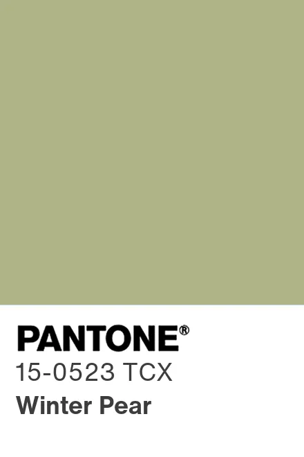 PANTONE 15-0523 TCX Winter Pear - Pantone色号库|Pantone潘通中国官网