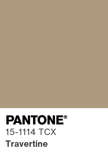 PANTONE 15-1114 TCX Travertine - Pantone色号库|Pantone潘通中国官网