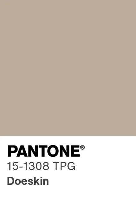 PANTONE 15-1308 TPG Doeskin - Pantone色号库|Pantone潘通中国官网