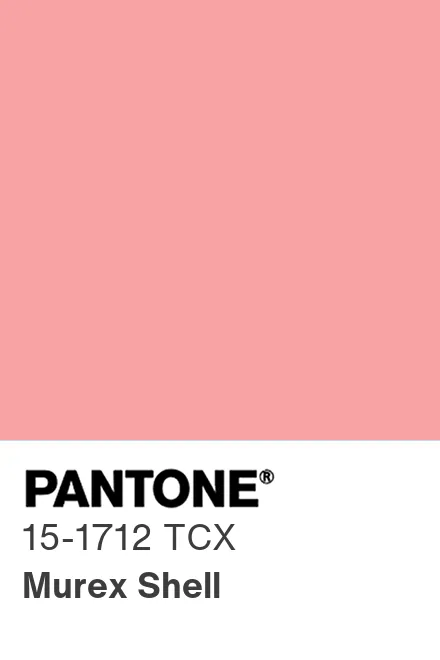 PANTONE 15-1712 TCX Murex Shell - Pantone色号库|Pantone潘通中国官网