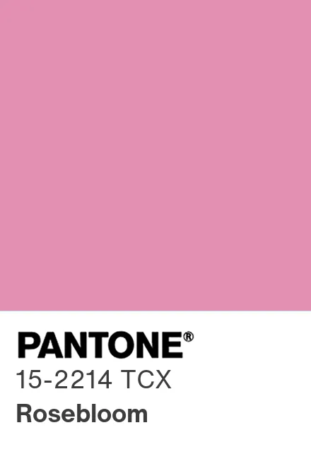 PANTONE 15-2214 TCX Rosebloom - Pantone色号库|Pantone潘通中国官网