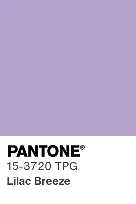 PANTONE 15-3720 TPG Lilac Breeze - Pantone色号库|Pantone潘通中国官网