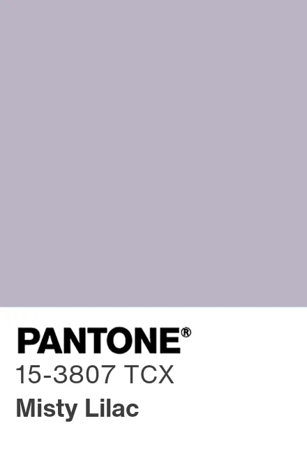 PANTONE 15-3807 TCX Misty Lilac - Pantone色号库|Pantone潘通中国官网